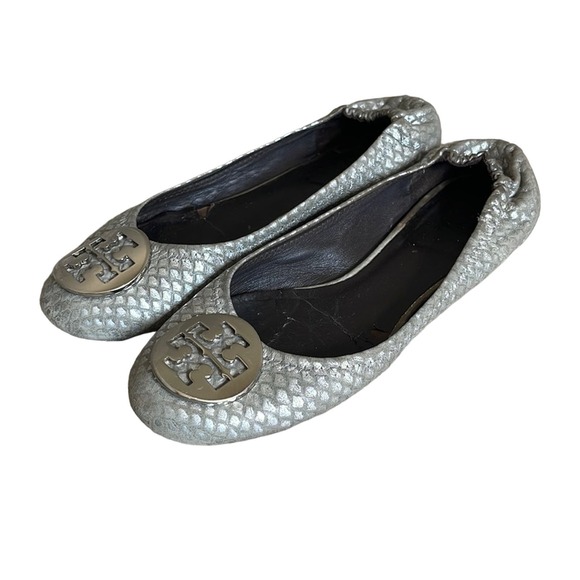 Tory Burch | Shoes | Tory Burch Womens Reva Ballet Us 8m Slipon Leather ...